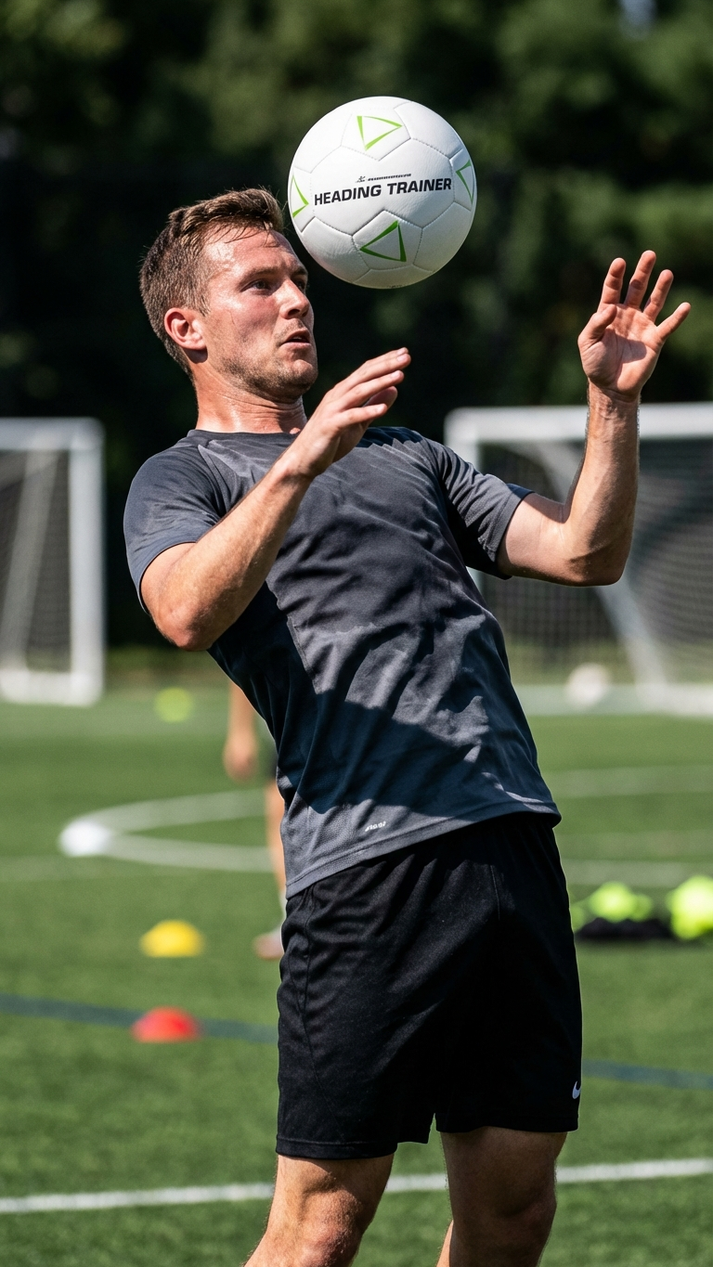Heading Trainer Team Set of 6 Soccer Balls – The Training Triangle