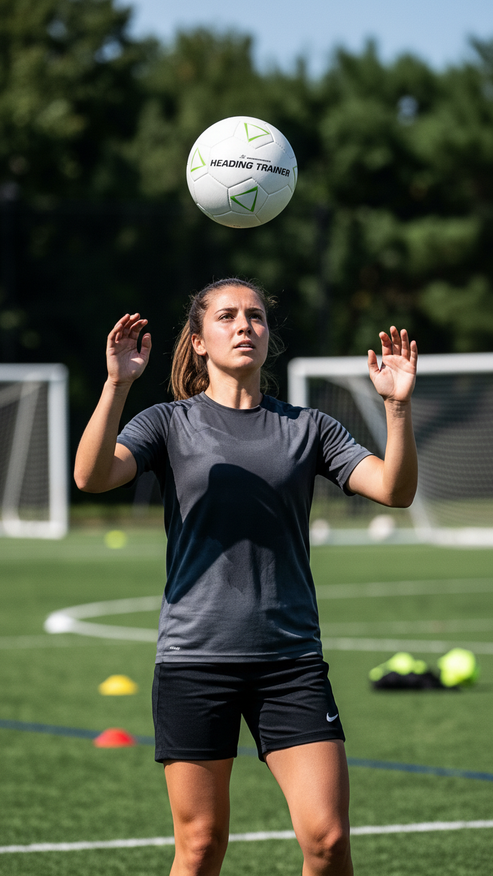 Heading Trainer Team Set of 6 Soccer Balls – The Training Triangle