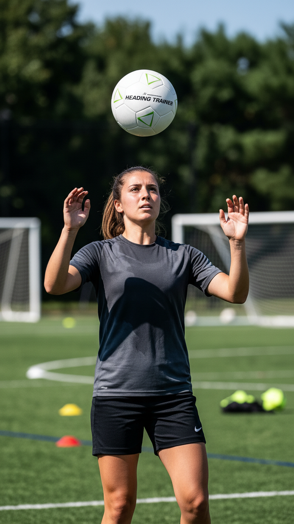 Heading Trainer Team Set of 6 Soccer Balls – The Training Triangle